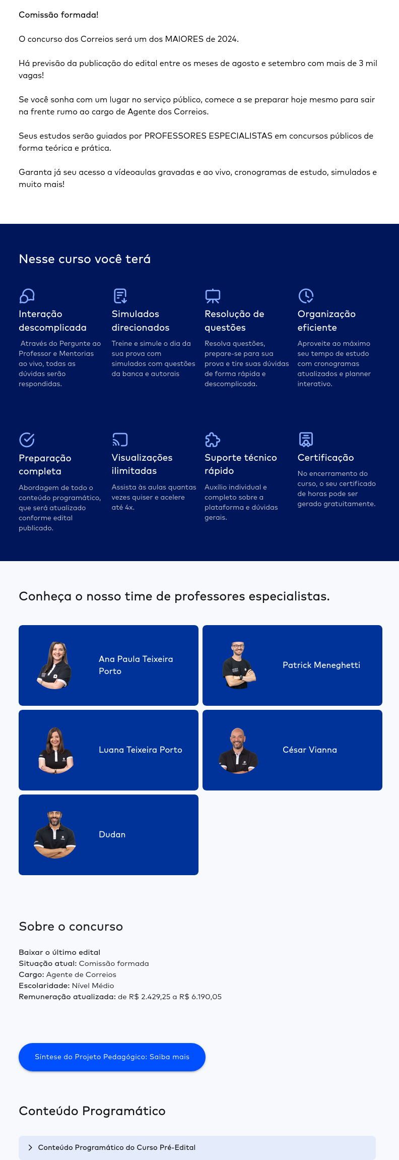 Rateios para Concursos | Material de concursos | Rateio de concursos